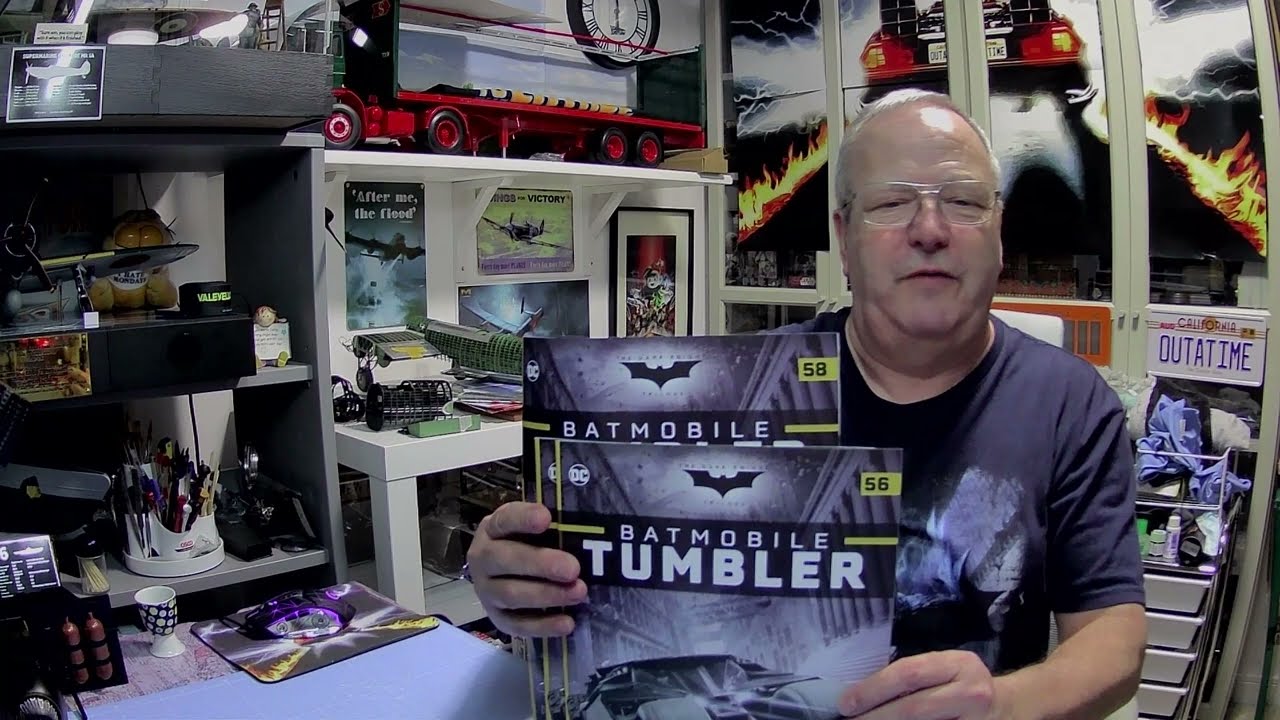 Build the Batmobile Tumbler issues 56 to 58 from Hachette - YouTube
