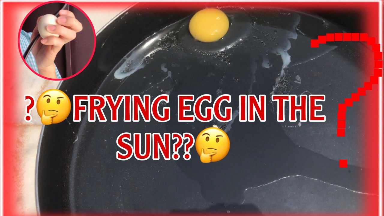 FRYING EGG IN THE SUN?🤔#eggchallenge #ksariyadh @juliesvlog1019 - YouTube