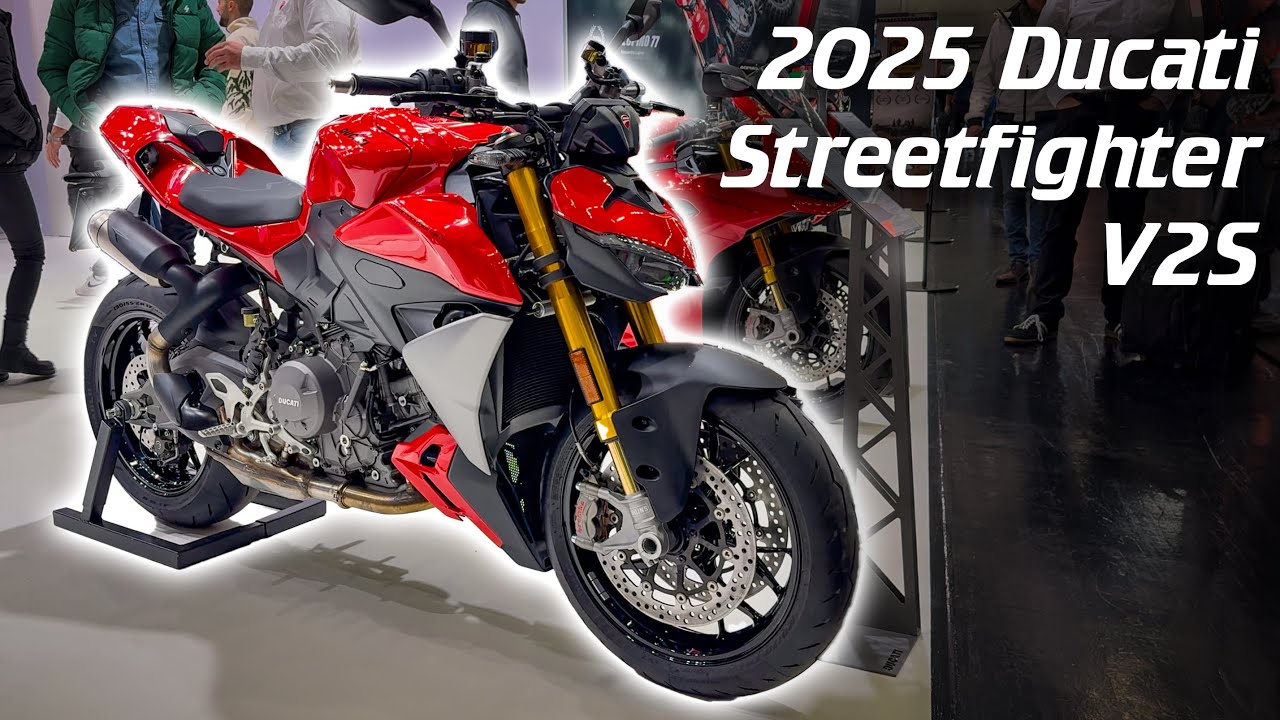 2025 Ducati Streetfighter V2S | Walkaround - YouTube