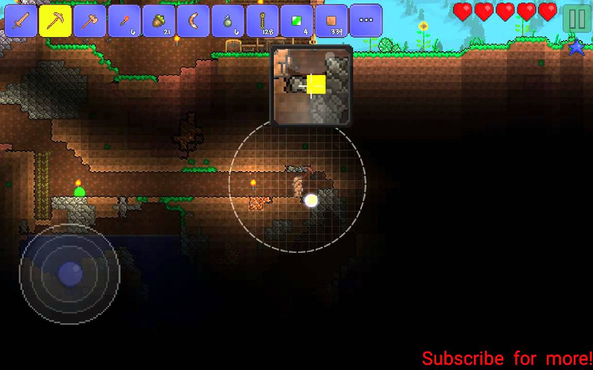 Terraria LONG Episode 1 part 2 - YouTube
