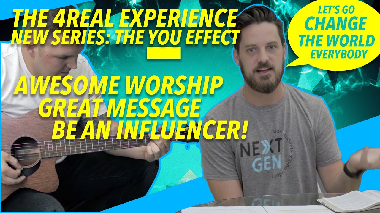 4real's Online Experience: The YOU Effect week 1 - YouTube