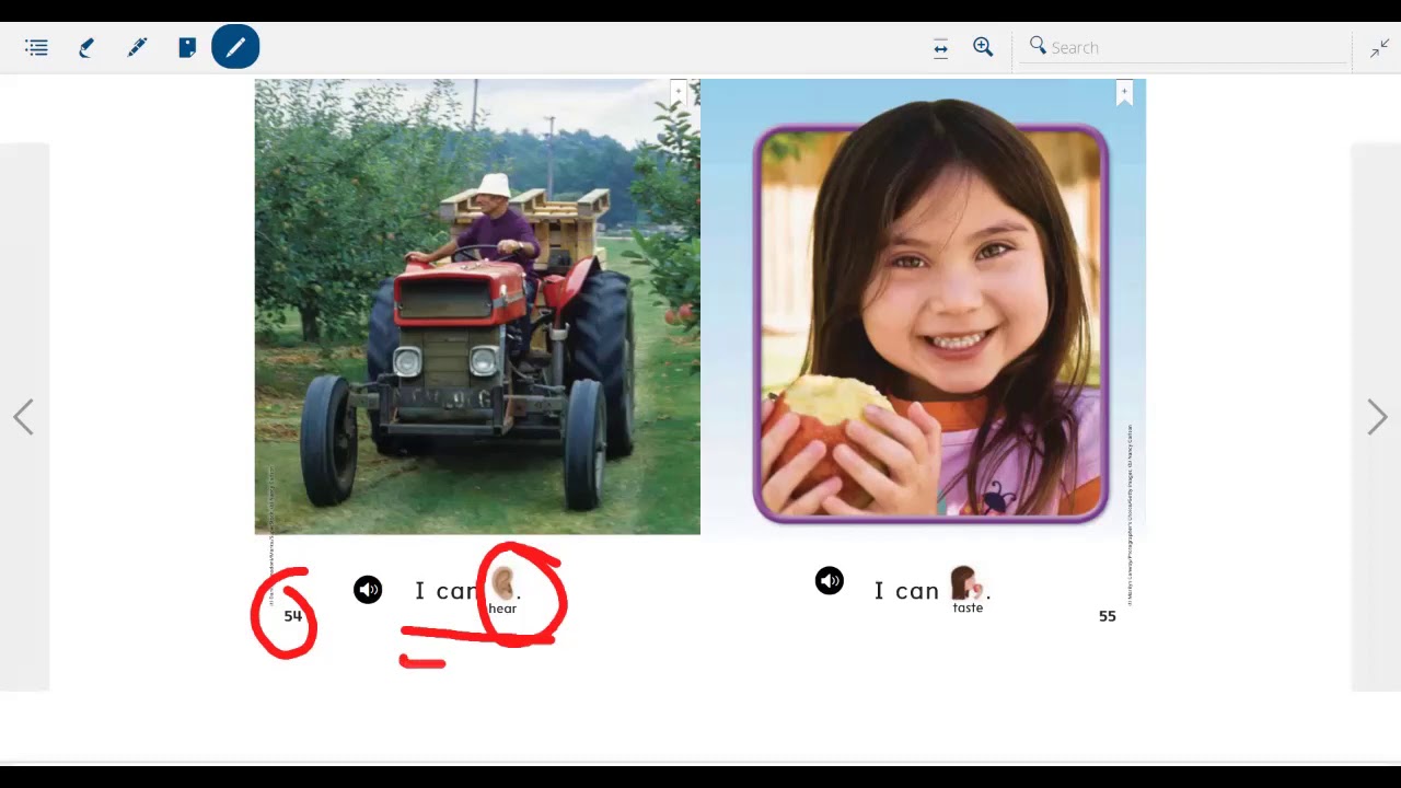 Kindergarten English: Unit 1 Week 3 "Wonders Reading book" pp. 40 - 56 ...