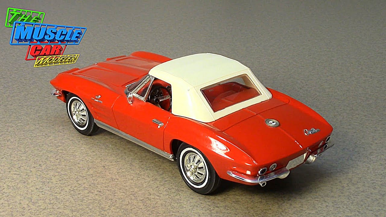 AMT 1964 Chevrolet Corvette Convertible Build - YouTube
