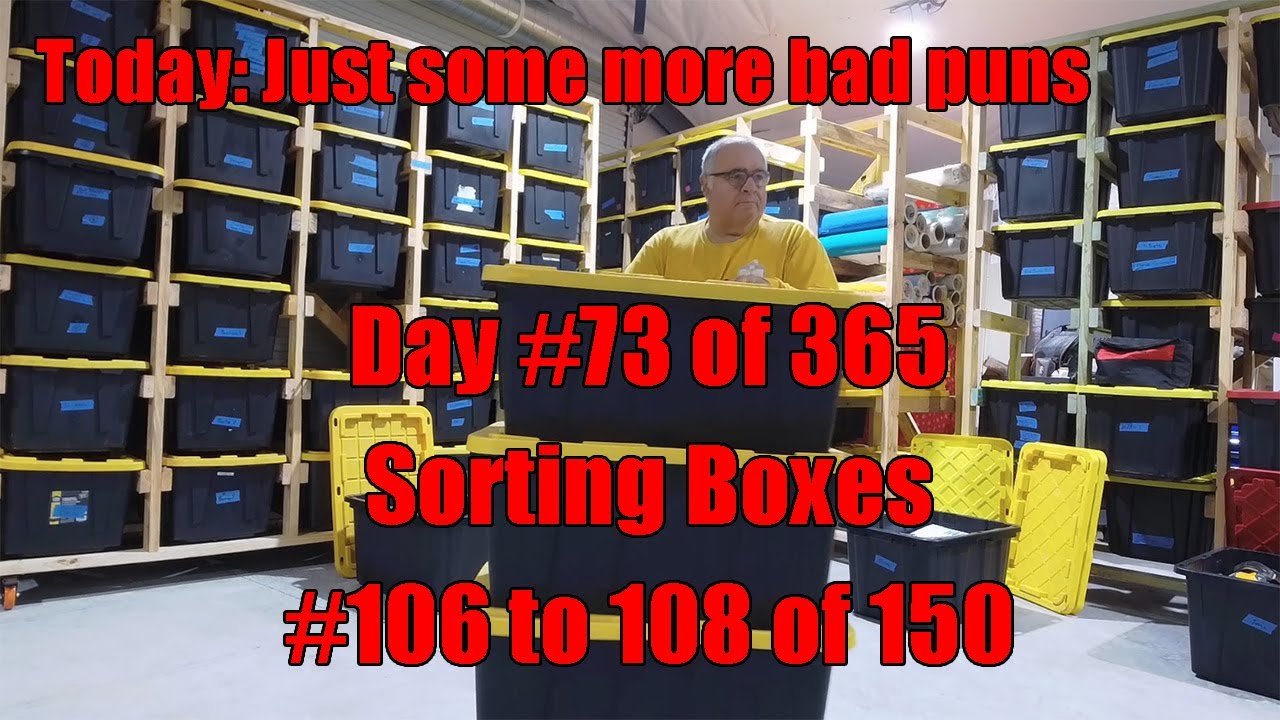 Day 073 of 365 Boxes 106 to 108 - YouTube