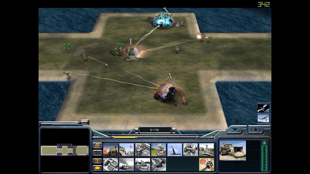 2v2 - no$ [Command And Conquer Generals Zero Hour Multiplayer] - YouTube