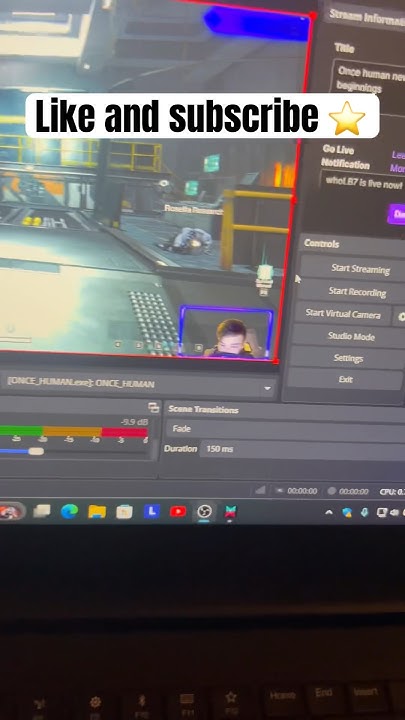 How to overlay your webcam for games on OBS - YouTube