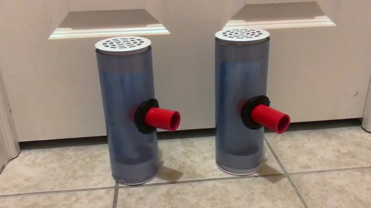 No sump socks: rotter tube filter: saltwater tank filter - YouTube