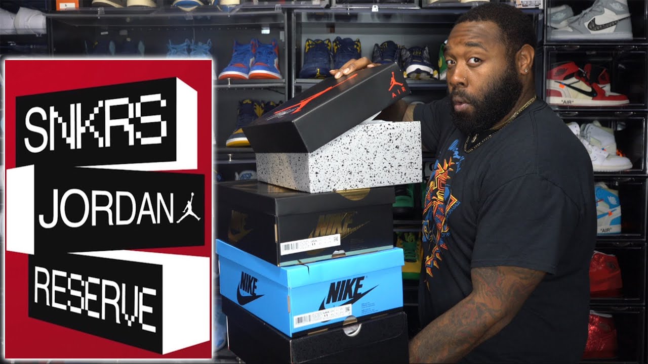 AIR Jordan NIKE SNKRS RESERVE/RESTOCK TOMORROW! Jordan 4s & Jordan 1s ...