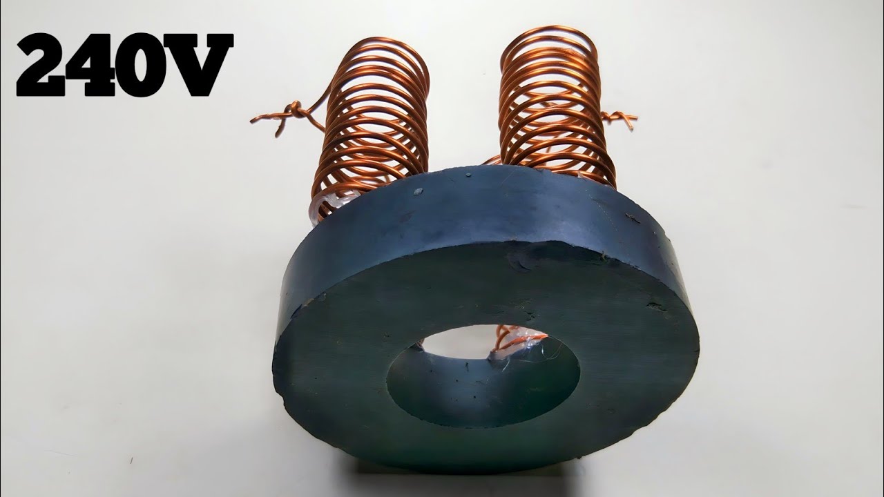 100% Working 1500W Free Energy Generator | Diy New 220V Generator Use ...