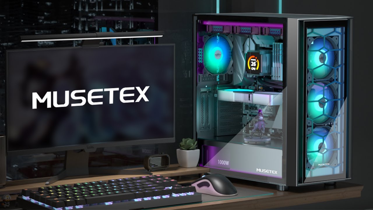 #musetex pc case - YouTube
