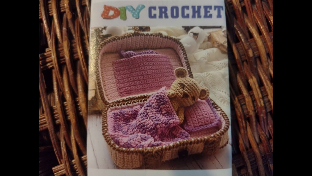 J'ai testé ce kit crochet TEMU : valise ourson - YouTube