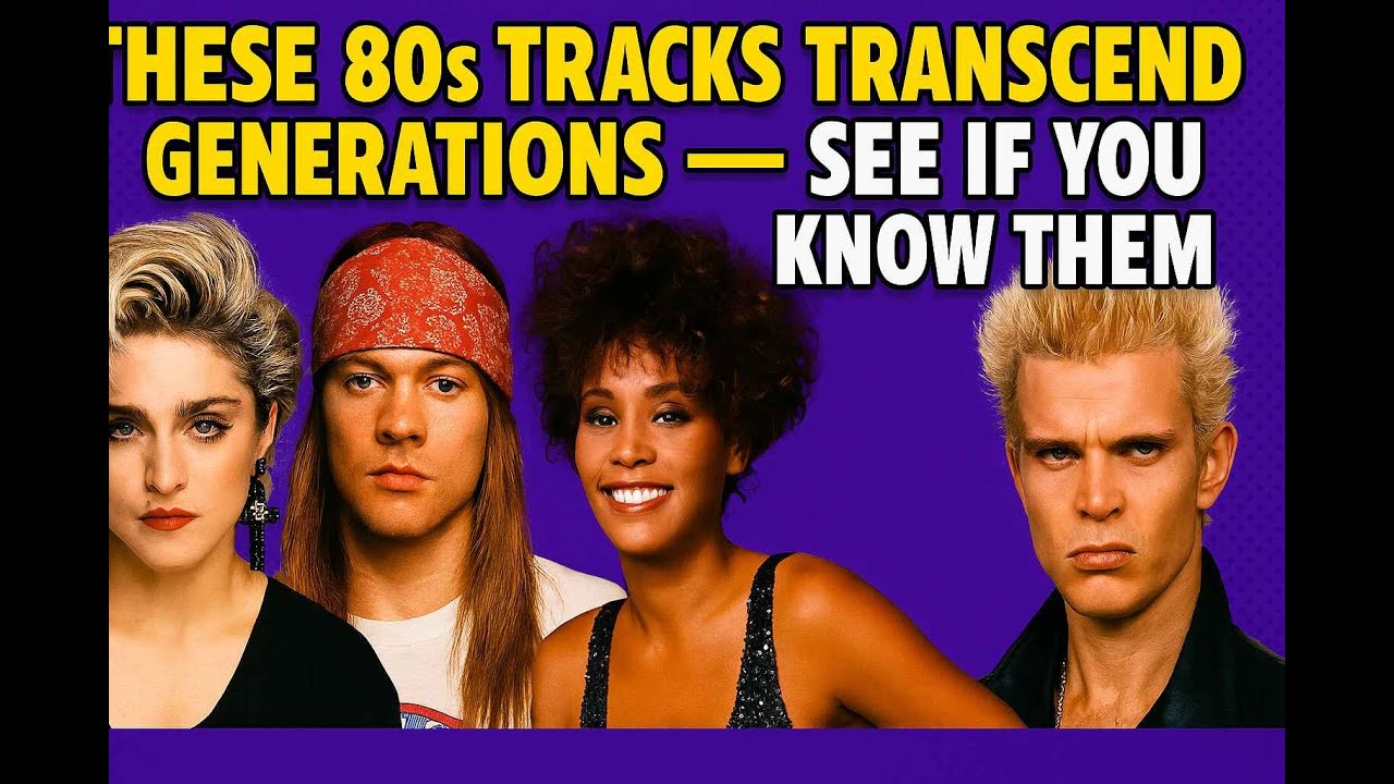 These 80s Tracks Transcend Generations — See If You Know Them - YouTube