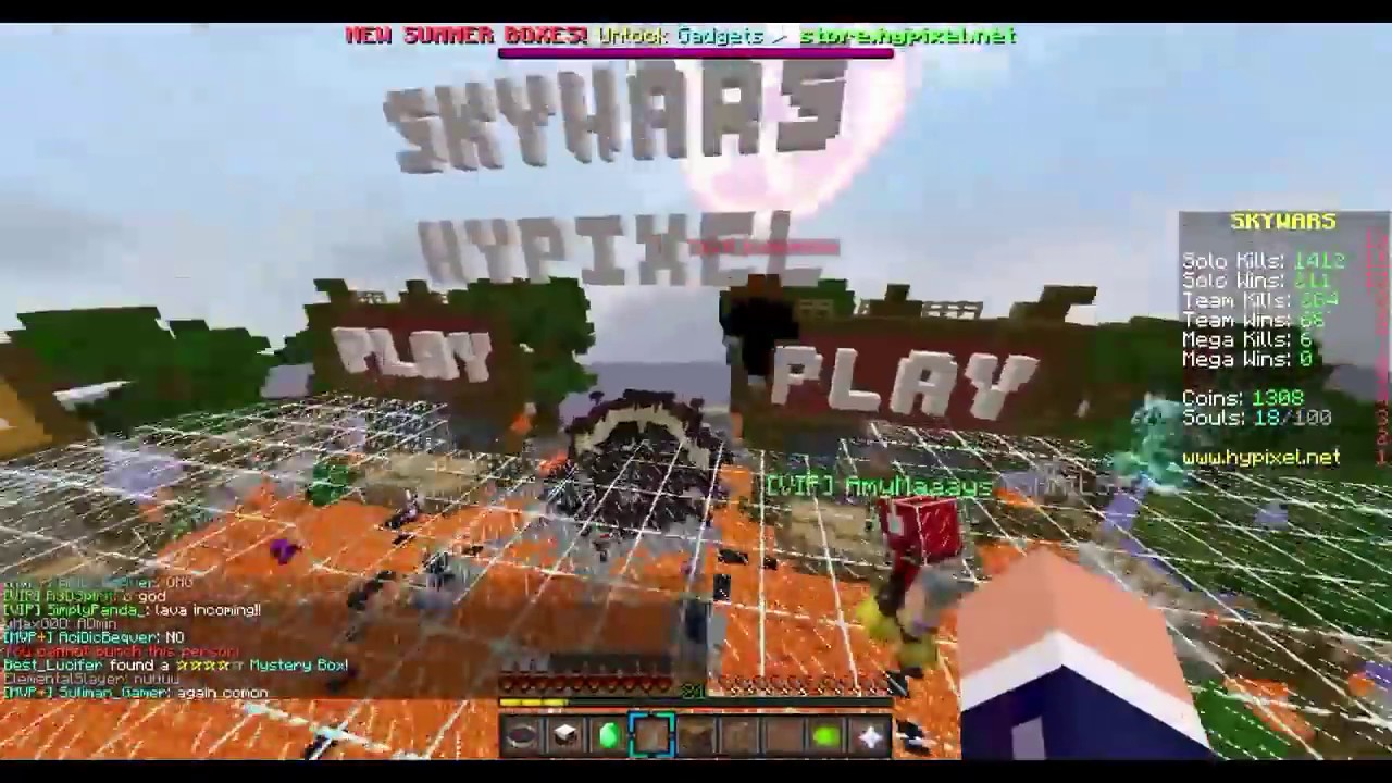 КРАШ ХАЙПИКСЕЛЯ HyPixel 10000 онлайна Жопа - YouTube