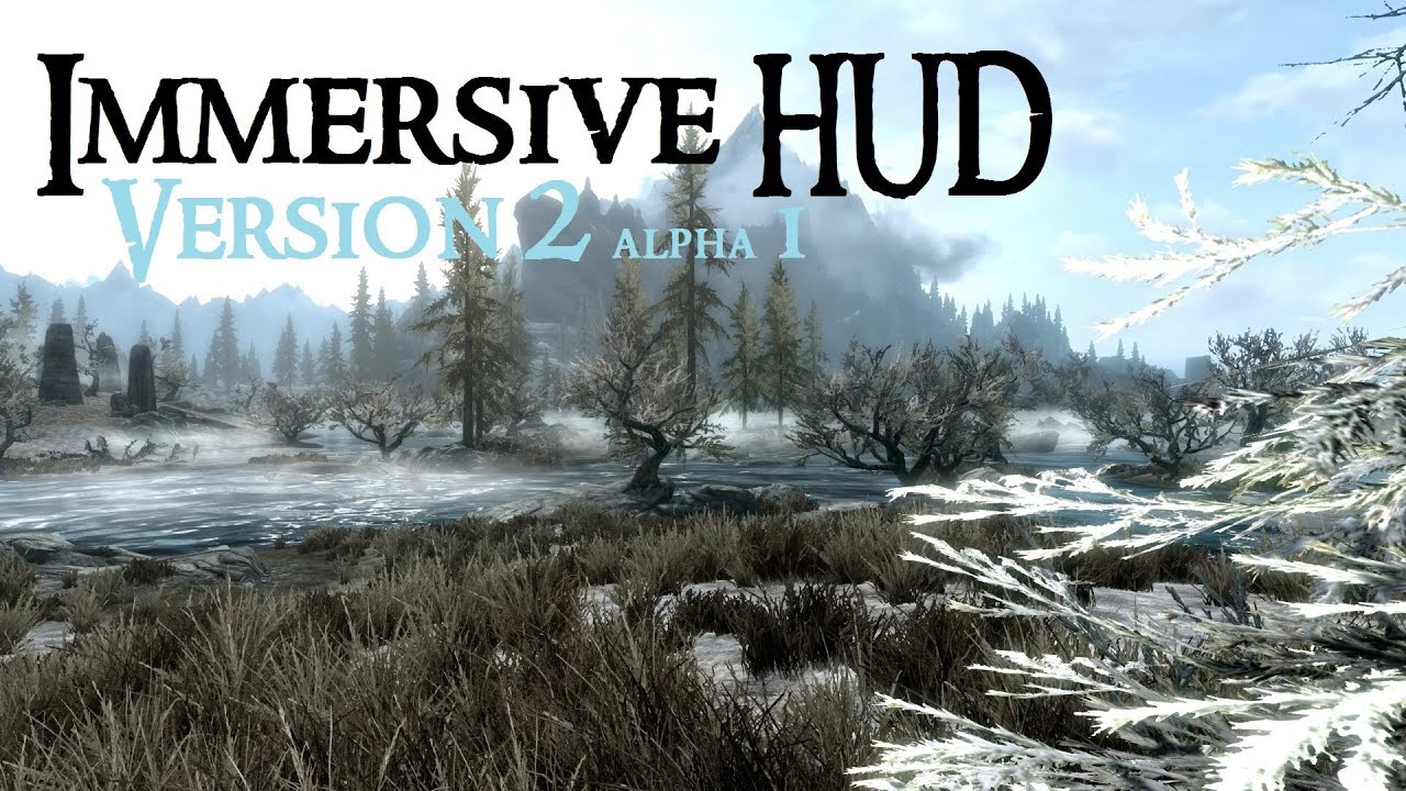 Skyrim Mod - Immersive HUD (iHUD) v 2.0 ALPHA 1 - YouTube