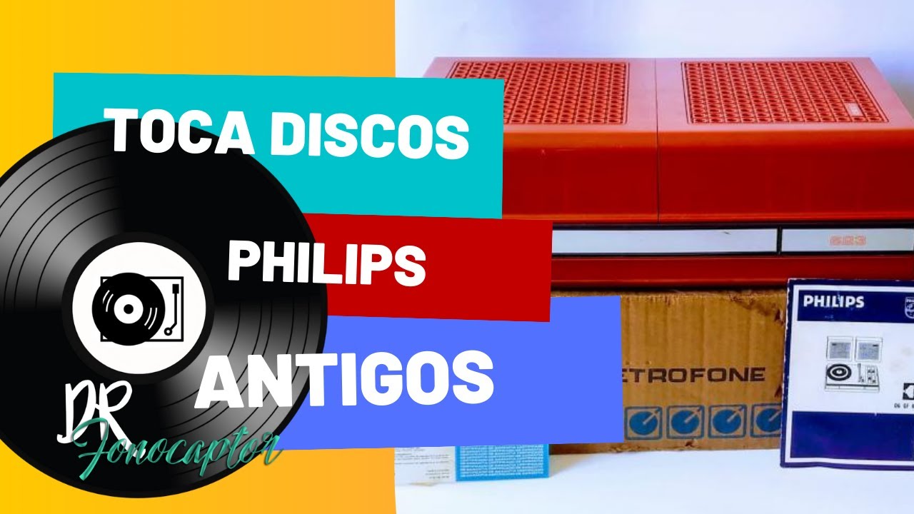 Toca discos (Eletrofones) Philips Antigos - YouTube