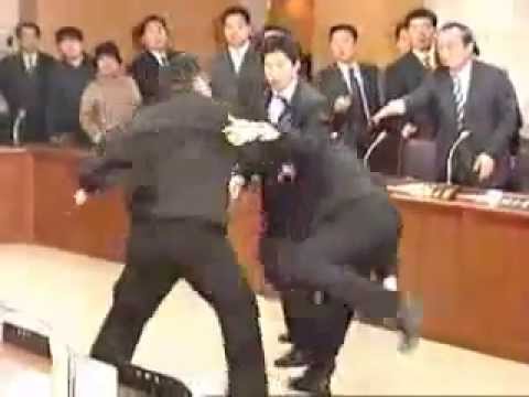 Politician - Judo Fight in Parlament.avi - YouTube
