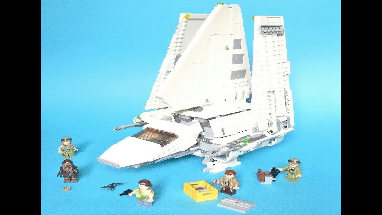 레고 75094 임페리얼 셔틀 LEGO 75094 Imperial Shuttle Tydirium - YouTube