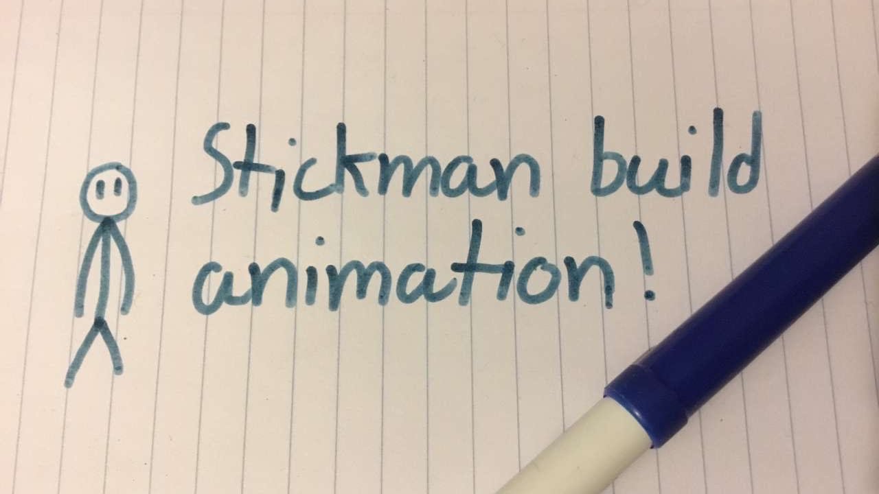 Stickman Animation Build! (Stop-Motion Animation) - YouTube