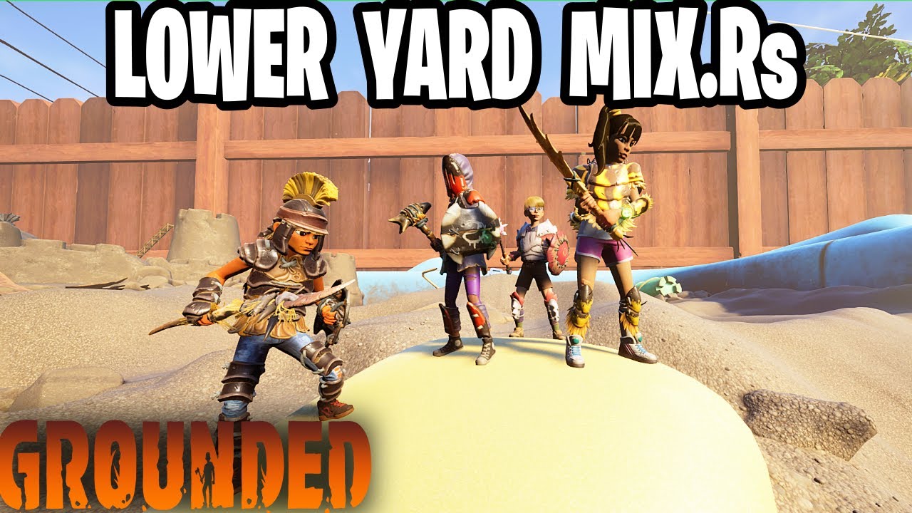 Defending All the MIX.Rs in the Lower Yard - Grounded NG1 - YouTube