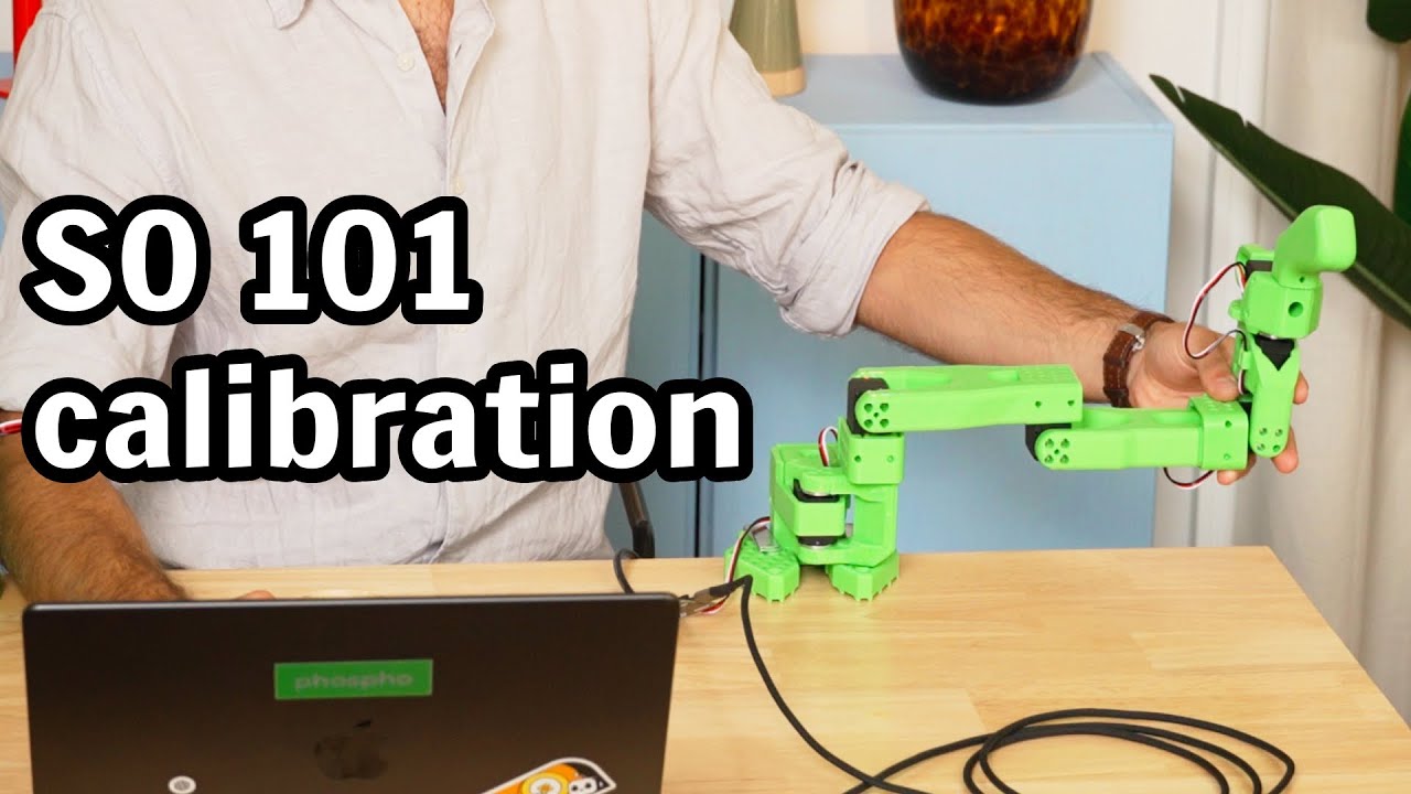 How to calibrate SO-101 with phosphobot? Robot arm tutorial - YouTube
