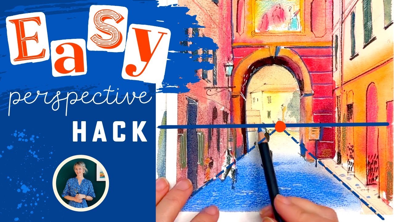 Simple One-Point Perspective Trick for Beginners - YouTube