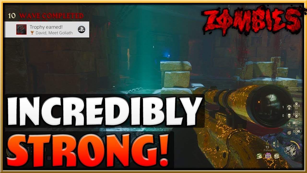 The Strongest Pack-a-Punch Weapon in WWII Zombies! | Guardian Easy Solo ...