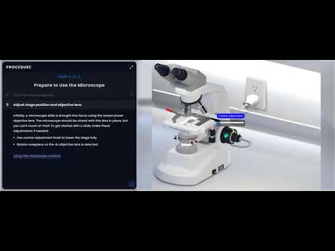 Pearson Interactive Labs | Compound Microscope - YouTube