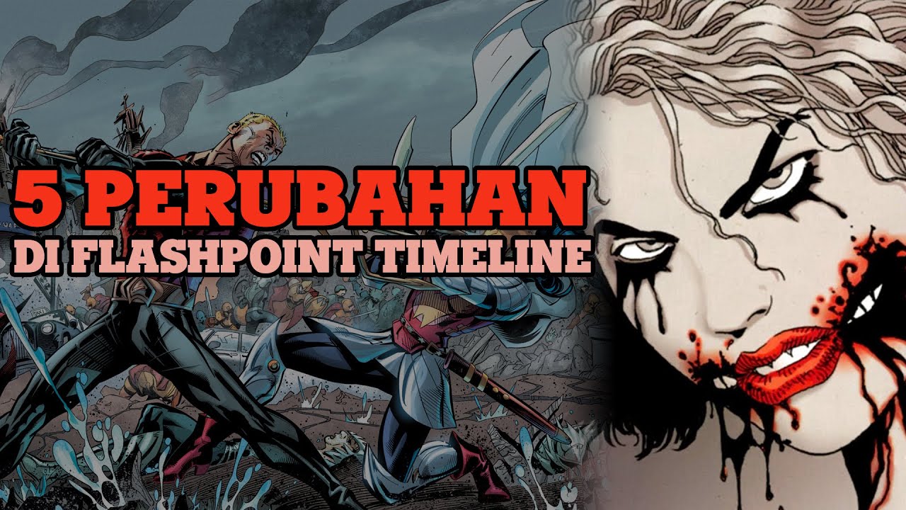 Martha Wayne jadi joker!!! Inilah 5 perubahan di Flashpoint Timeline ...