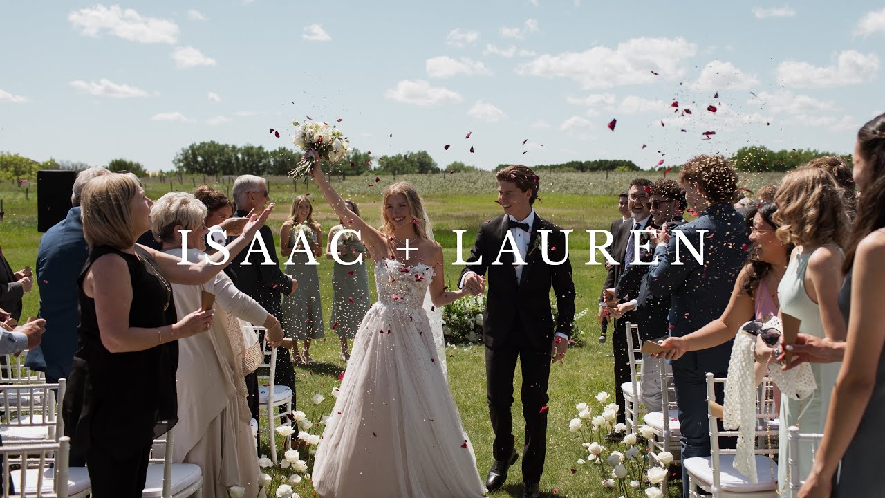 A Chic Greenhouse Wedding | Isaac + Lauren 4K - YouTube