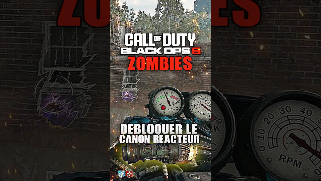 Call of Duty BO6 Zombies : Comment débloquer le Canon Réacteur (Jet Gun ...