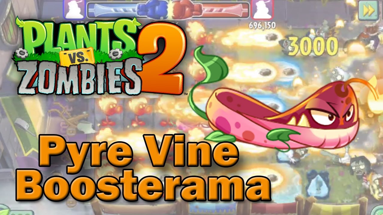 Pyre Vine Boosted Tournament. Plants vs. Zombies 2 Arena. - YouTube
