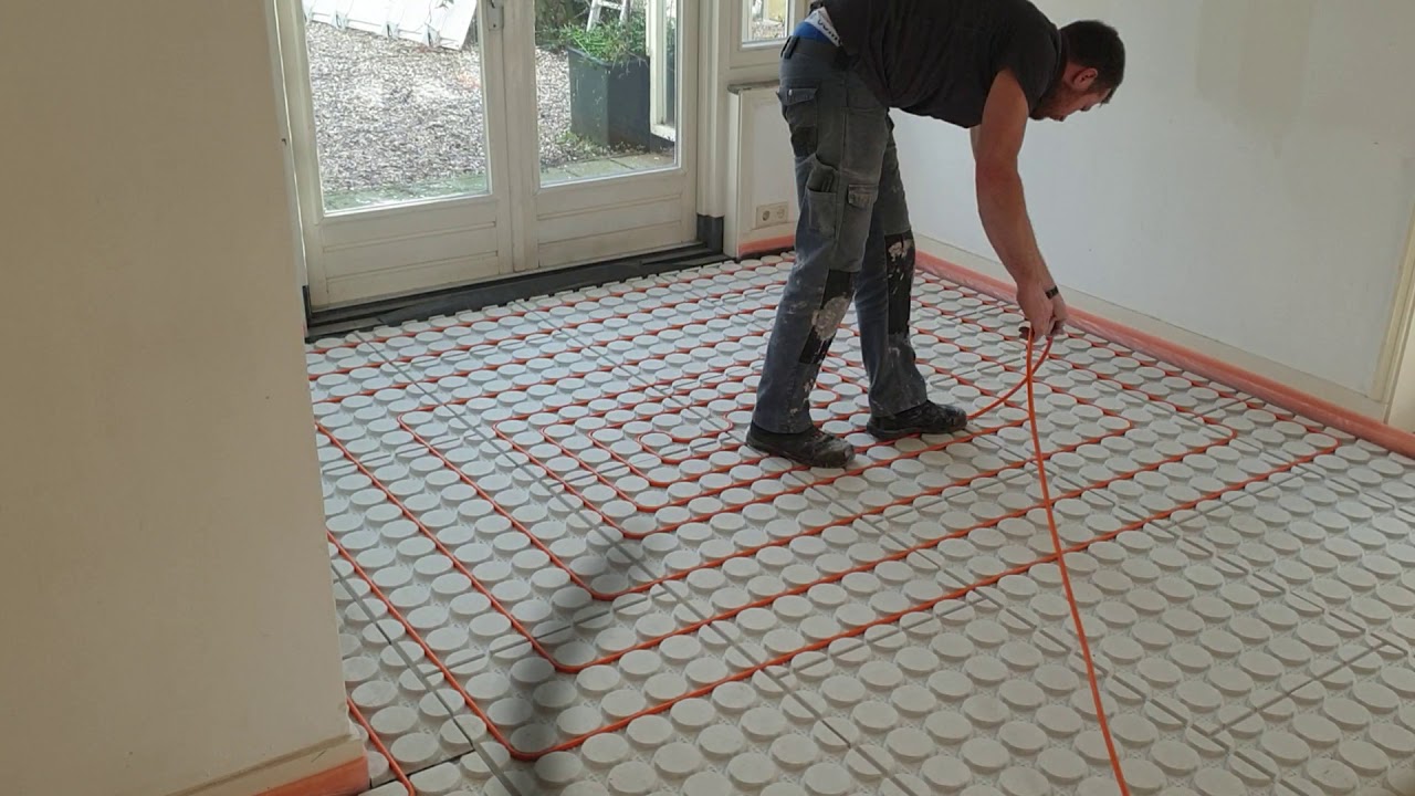 Variotherm droogbouw vloerverwarming aanleggen Bartels ...