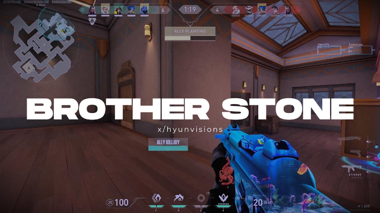 brother stone 🗿 (omen valorant montage) - YouTube