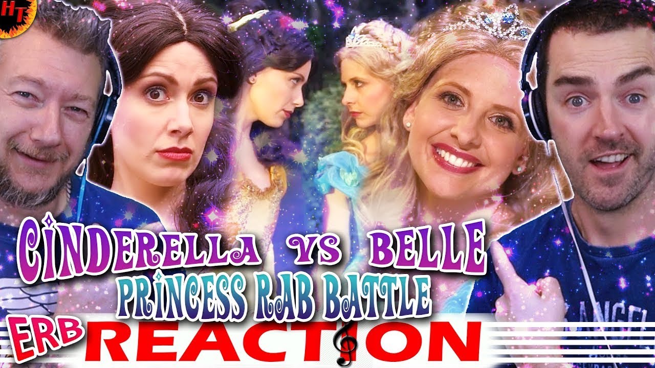 CINDERELLA vs BELLE: Princess Rap Battle REACTION (Sarah Michelle ...