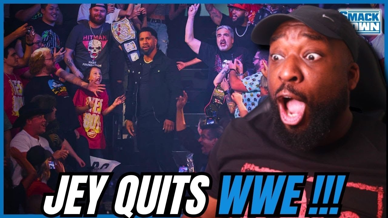 Jey Uso takes out everybody & quits WWE! | FRIDAY NIGHT SMACKDOWN ...