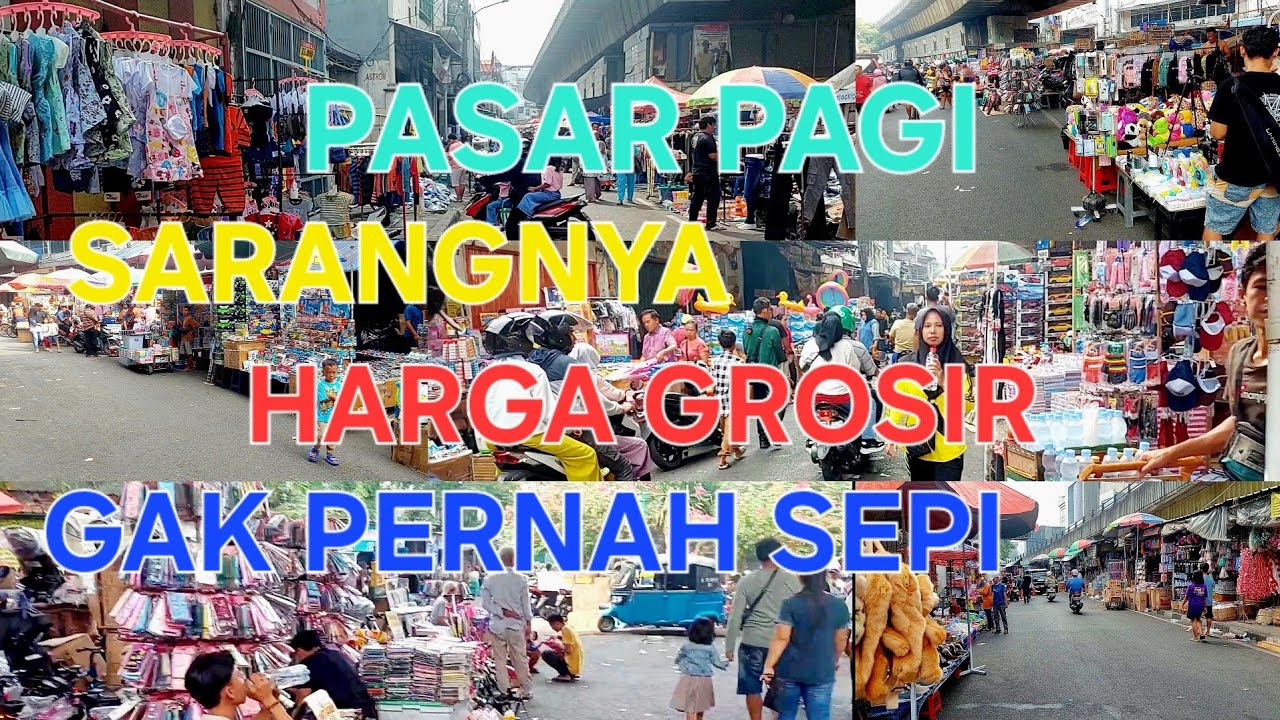 Pasar Pagi Asemka Kota | Pusatnya Harga Grosir Segala Macam Barang ‼️ ...