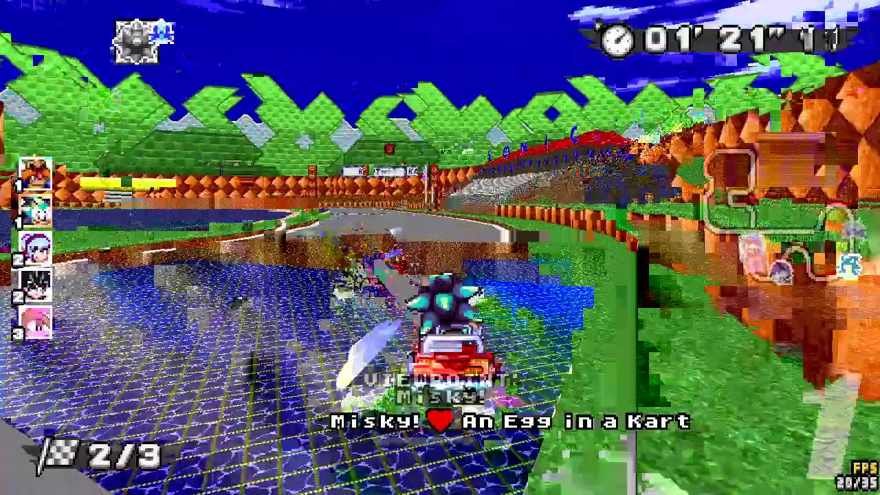 SRB2Kart but it's combi ring mode - YouTube