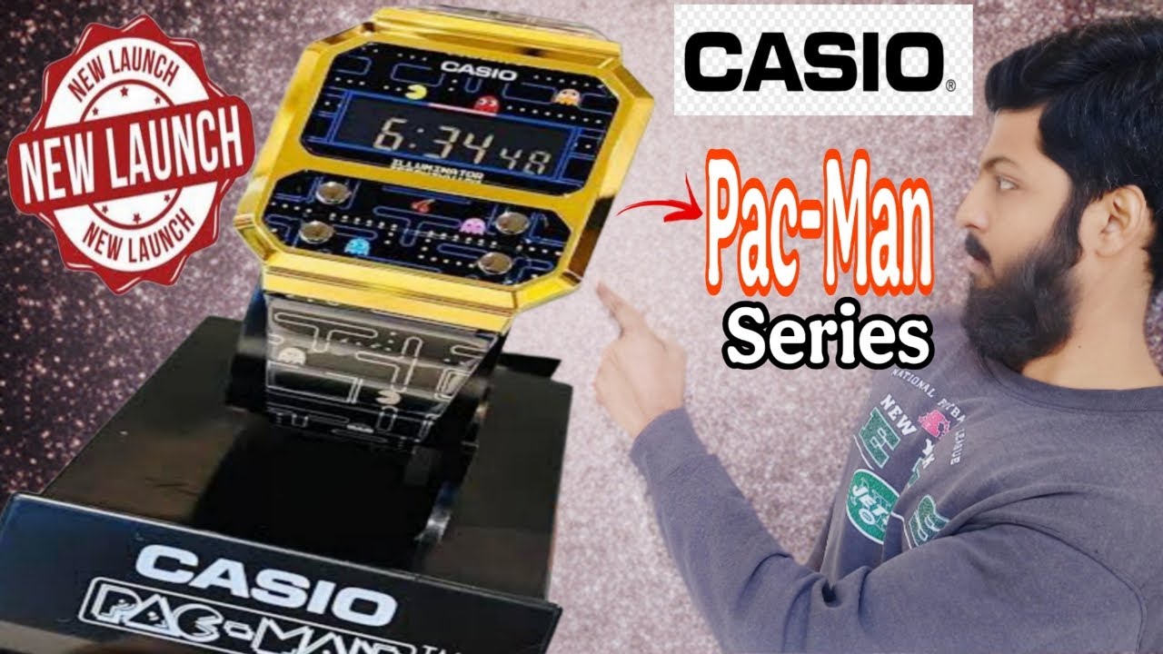 Casio PAC-MAN Watch | Iconic Arcade Gaming on Your Wrist ⌚ A Must-Have ...