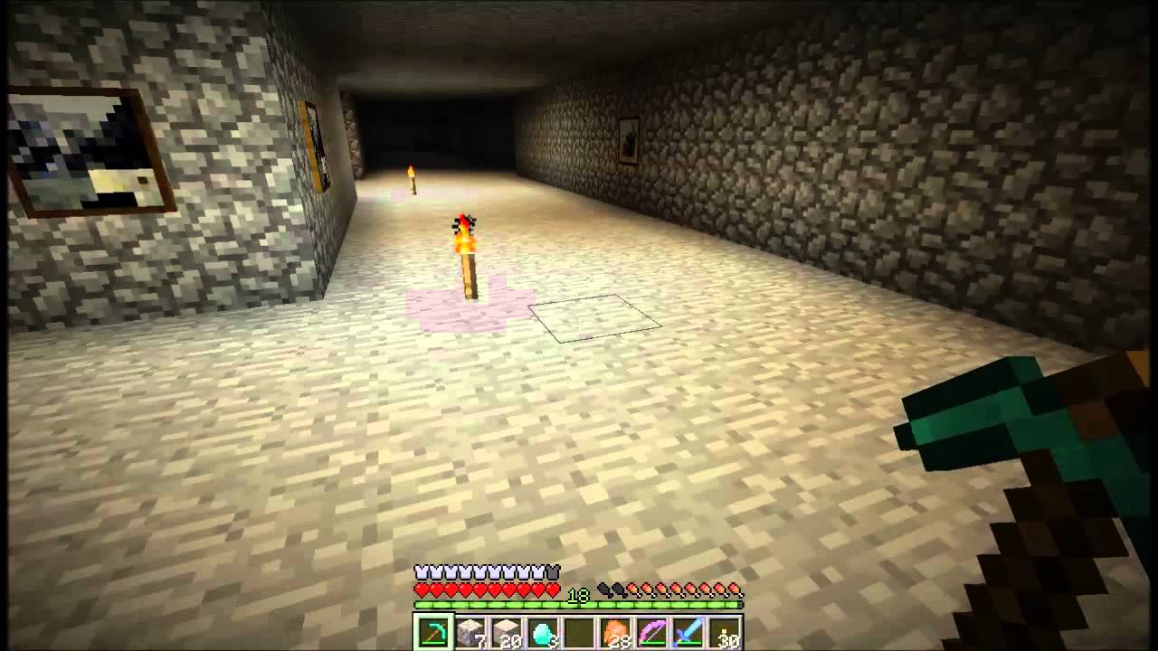 Minecraft Wolfenstein 3D map E5M5 episode 45 - YouTube