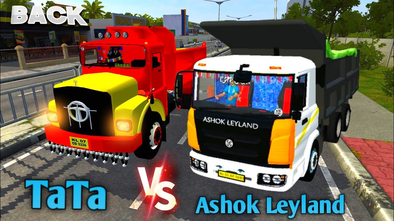 TATA VS ASHOK LEYLAND TIPPER LORRY TOP SPEED CHECKING 🔥 UNEXPECTED ...