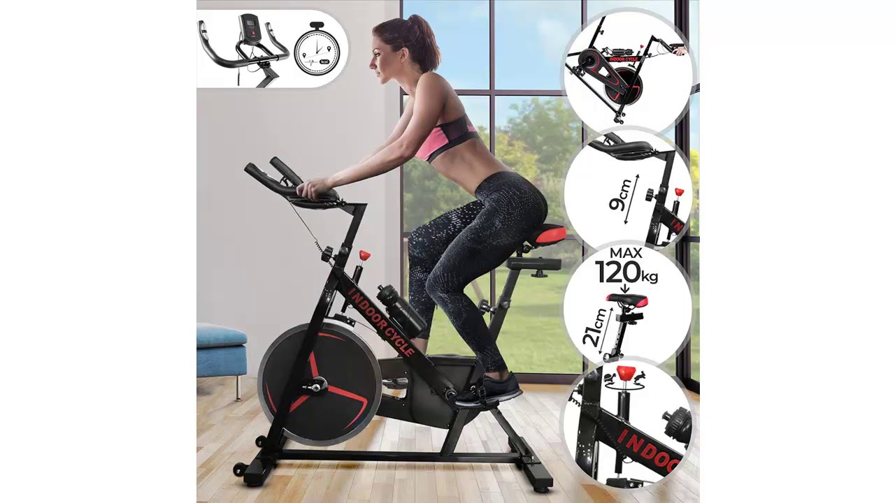 Physionics Heimtrainer Fahrrad | Ergometer, Spannungsregler ...