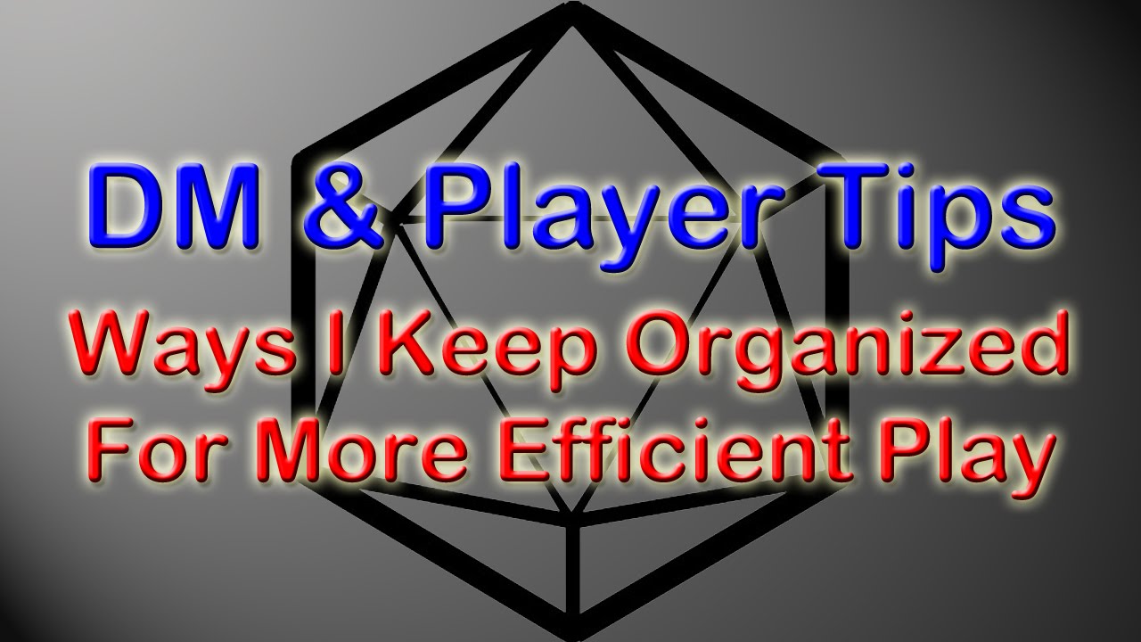 D&D5e DM Tips to Help Your Players - YouTube
