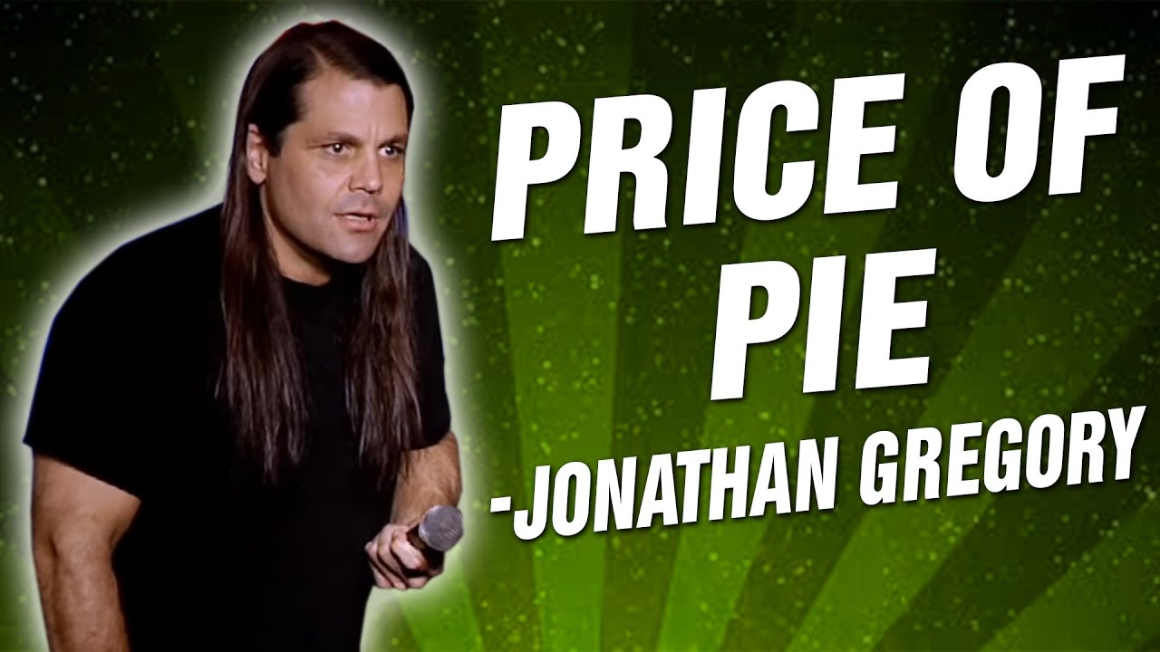 Jonathan Gregory: Price of Pie (Stand Up Comedy) - YouTube