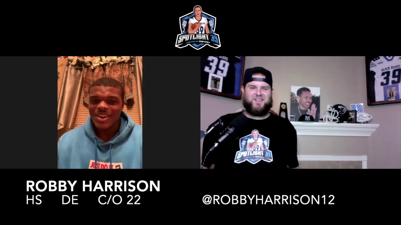Spotlight 39 Podcast - E23 "HS Football Player Robby Harrison - YouTube