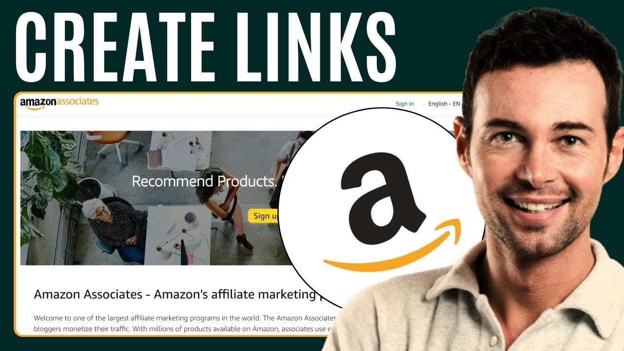 How to Create Amazon Affiliate Links (Step-by-Step) - YouTube