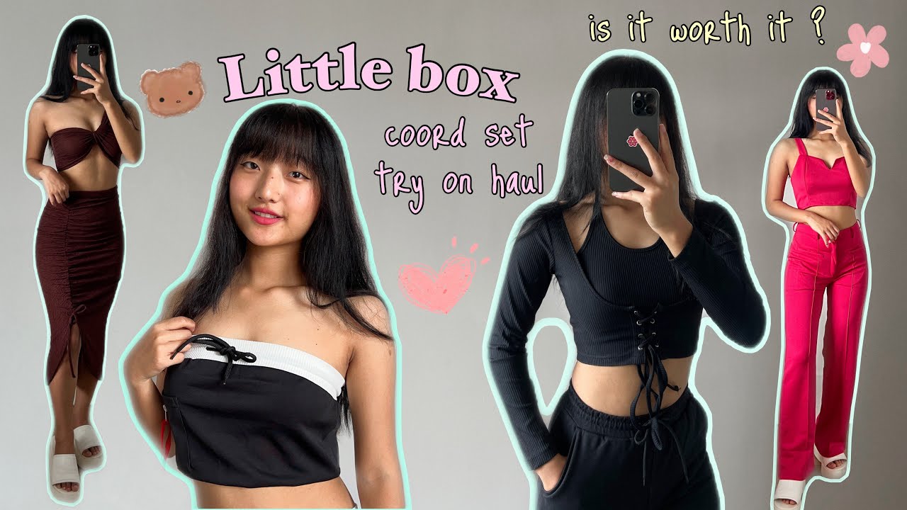 Little box co-ord sets try on haul 🌊 - YouTube