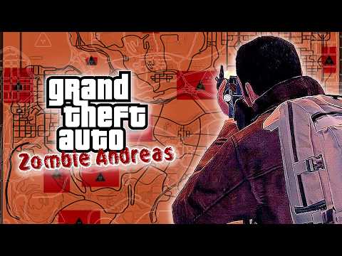 EXPLORANDO O MAPA DO MODO ZUMBI DE GTA - ZOMBIE ANDREAS #3