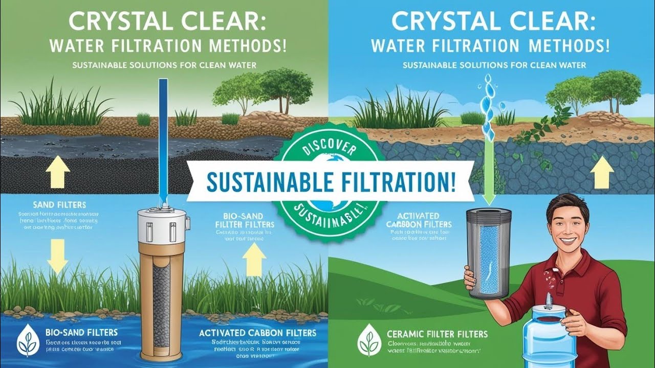 Crystal Clear: Sustainable Water Filtration Methods! - YouTube
