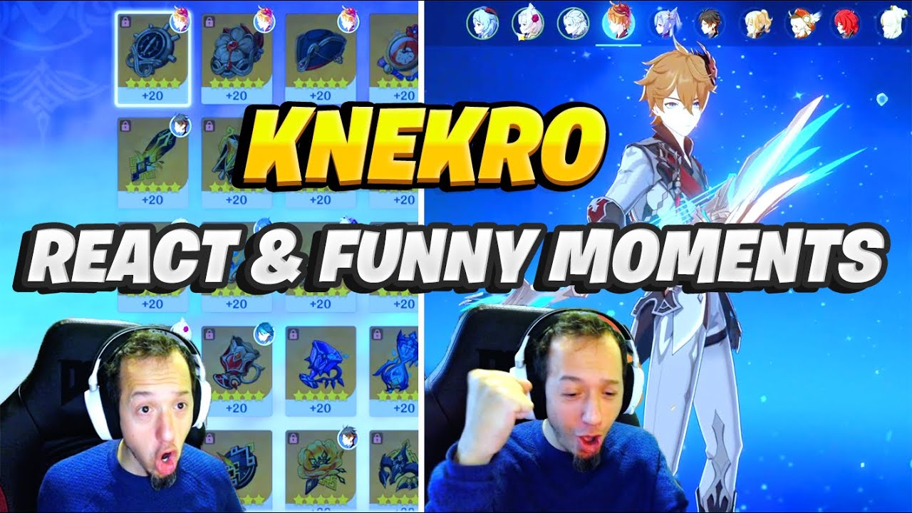 🚨 KNEKRO REACT & FUNNY MOMENTS #1 | GENSHIN IMPACT - YouTube