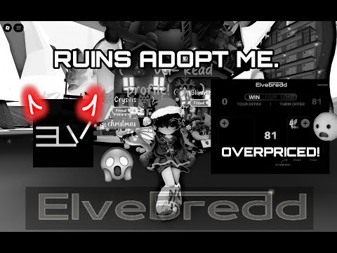 Why Elvebredd RUINS Adopt Me's Values! - Roblox